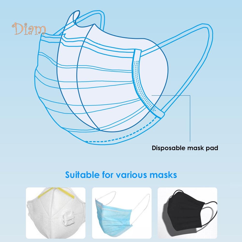Buy Plar Bear 50Pcs Disposable Breathable Filter Non-woven Inner Pad ...