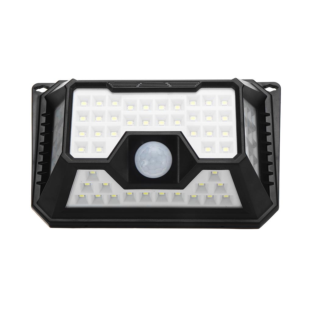 Buy 100W Solar Light 66 LED 4 Side Outdoor Solar PIR Motion Sensor ...