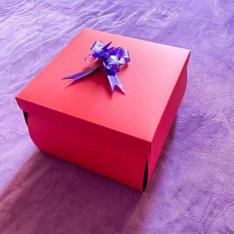Buy 5-layer Explosion Box Diy Photo Album Snack Surprise Box Valentines ...
