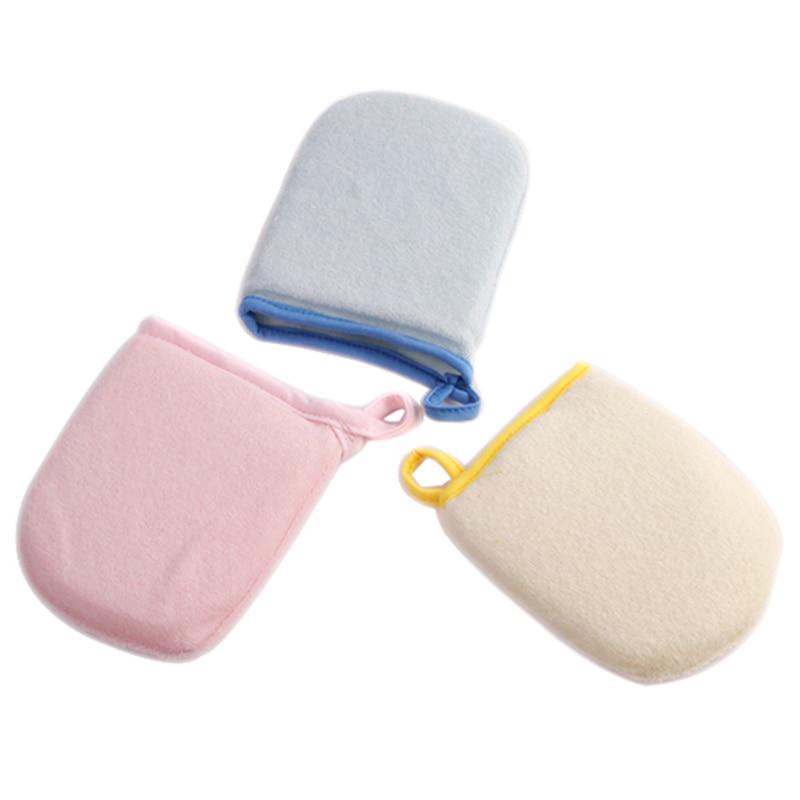 Buy Kid Cartoon Soft Bathing Bathroom Mitt Glove Foam Rub Shower Sponge ...
