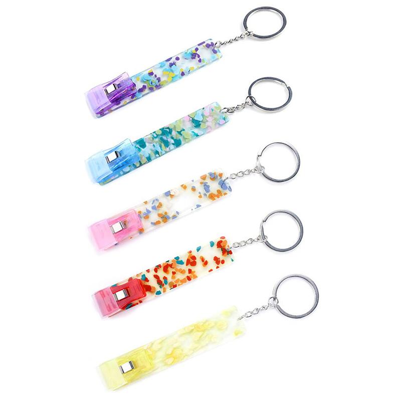 Buy Acrylic Material Card Puller Credit Card Grabber Keychain For Long ...