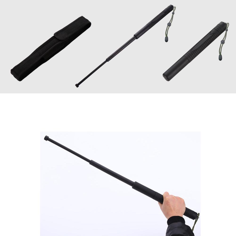 26'' Retractable Telescopic Hiking Security Stick Self-Protector ...