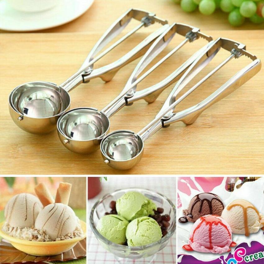 Satın alın Stainless Steel Ball Digger Ice Cream Spoon Mash Potato ...