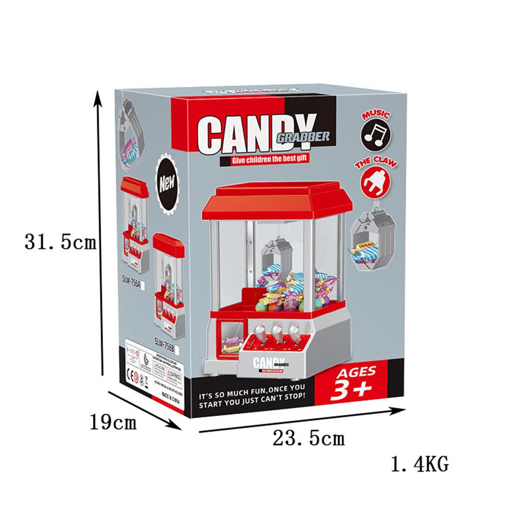 Cheap Plastic Candy Grabber Machine Coin Operated Mini Candy Grab ...