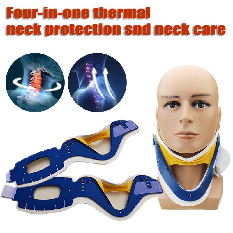 Buy PDPO 4 Gears Neck Brace Surgical Support Cervical Collar Traction ...