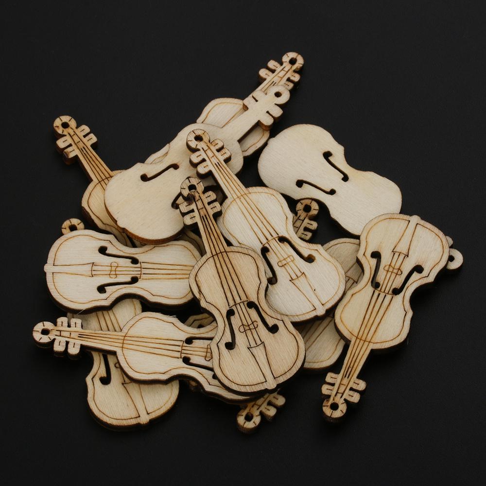 Buy Unfinished Embellishments Projects DIY Crafts Wood Cutout Chips ...