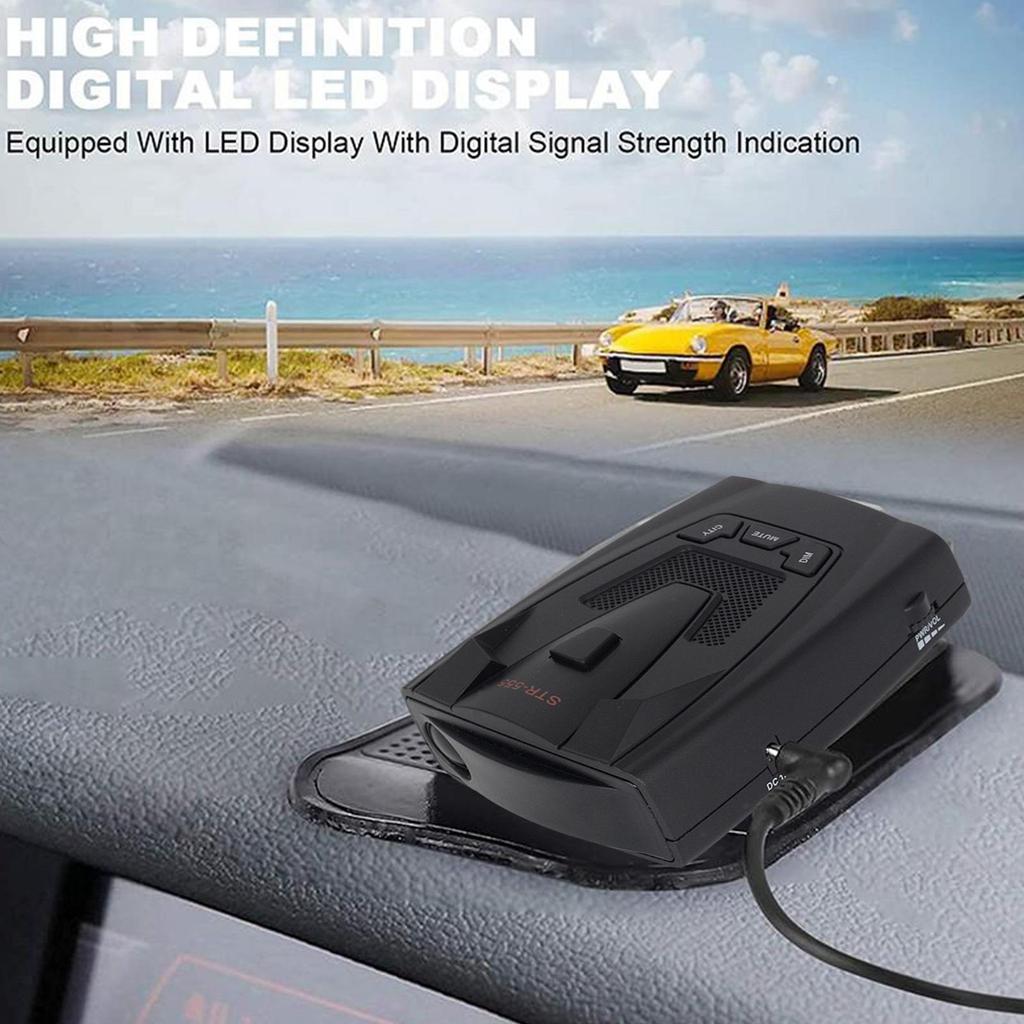Buy Car Radar Multi-Language Full Frequency Speed Warning Light Alarm ...
