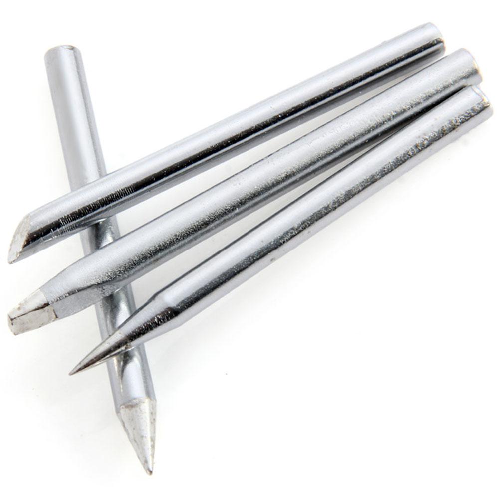 4PCS 60W Solder Tip Kit C 2B 4B D Types Lead-free Electric Welding Iron ...