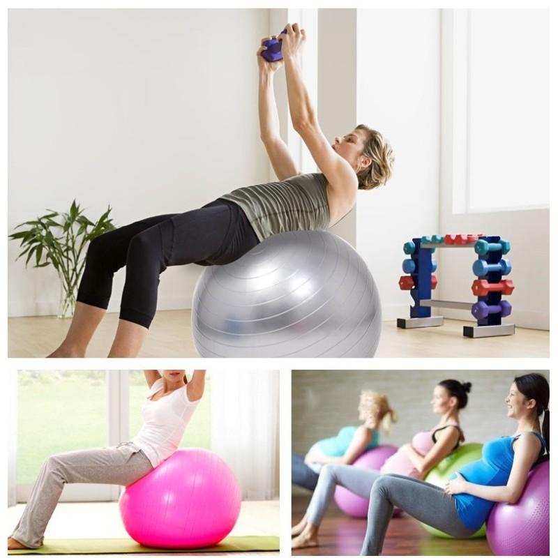 Buy Yoga Ball Thickened Explosion-proof Ball Yoga Ball 65cm Fitness ...
