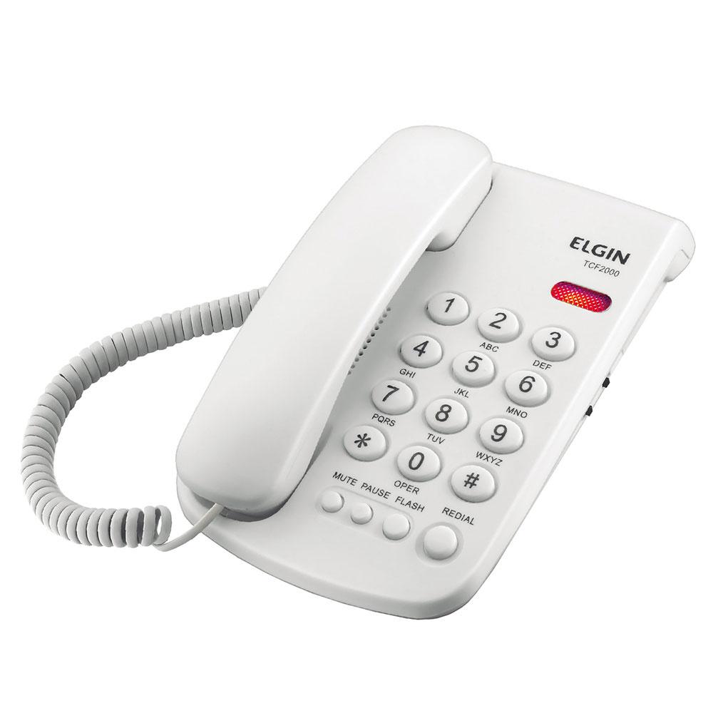 Buy Corded Phone TCF-2000 Fashion Mute Telephone Landline at affordable ...
