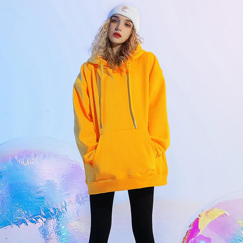 Buy New Solid Color Sweatshirt Street Dance Streetwear for Men and ...