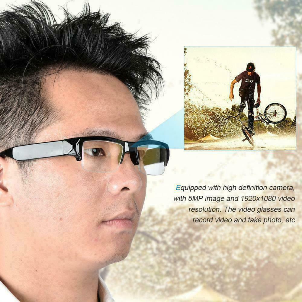 Buy Mini HD 1080P Camera Glasses Hidden Eyewear DVR Video Recorder ...