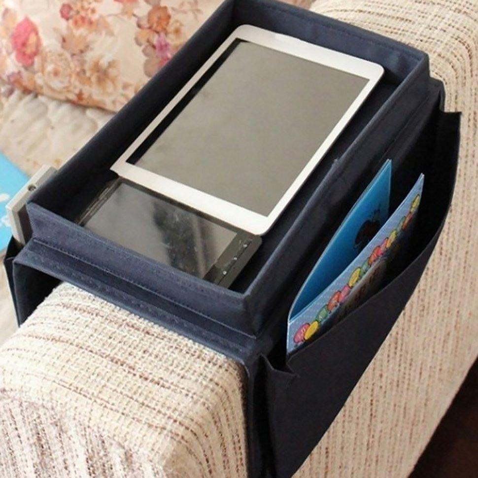 Phome Arm Rest Chair Settee Couch Sofa Table Top Holder Organiser Tray ...