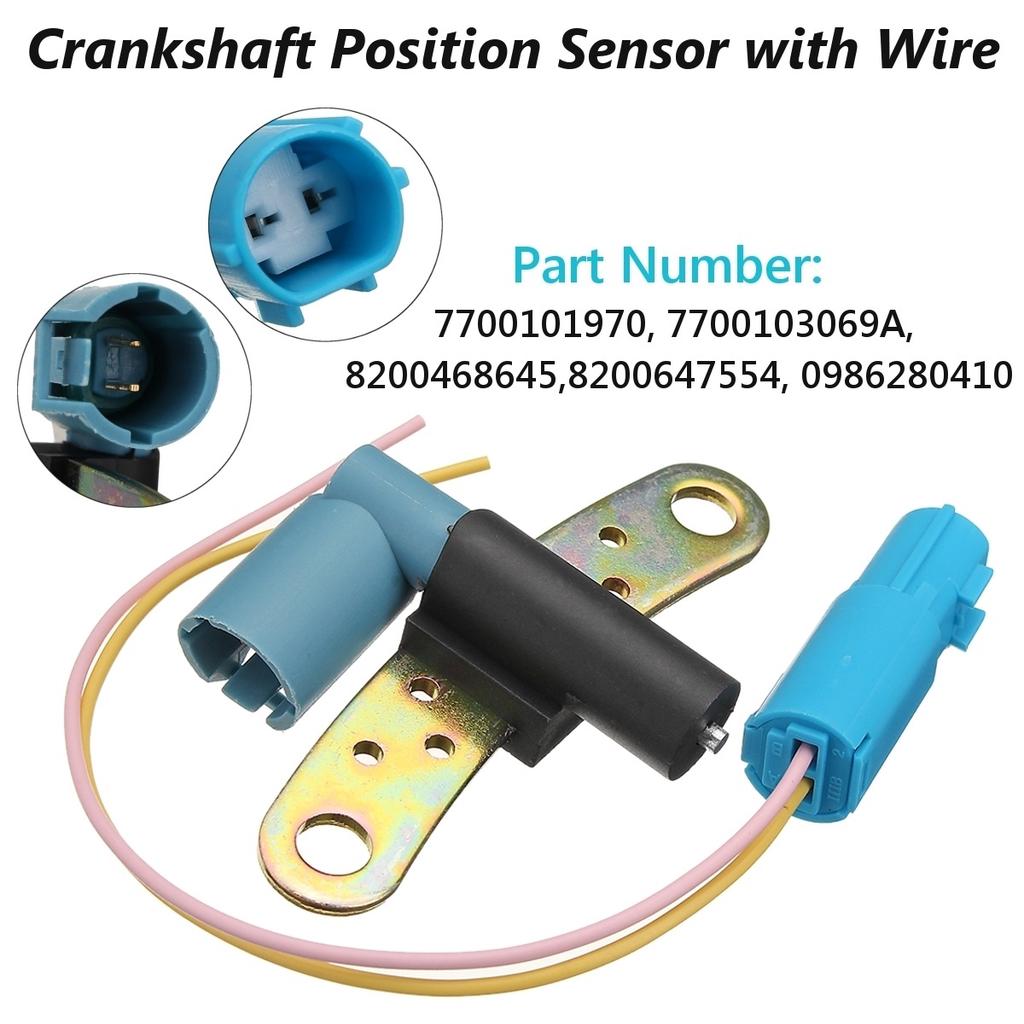 Buy Crankshaft Position Sensor with Wire For Renault Clio Espace Kangoo ...