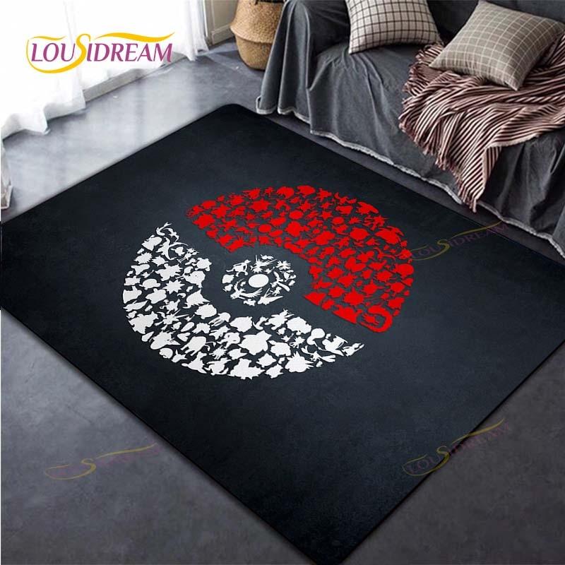Buy Anime Pokemon Pikachu Rug for Kitchen Doormat Bedroom Carpets for ...