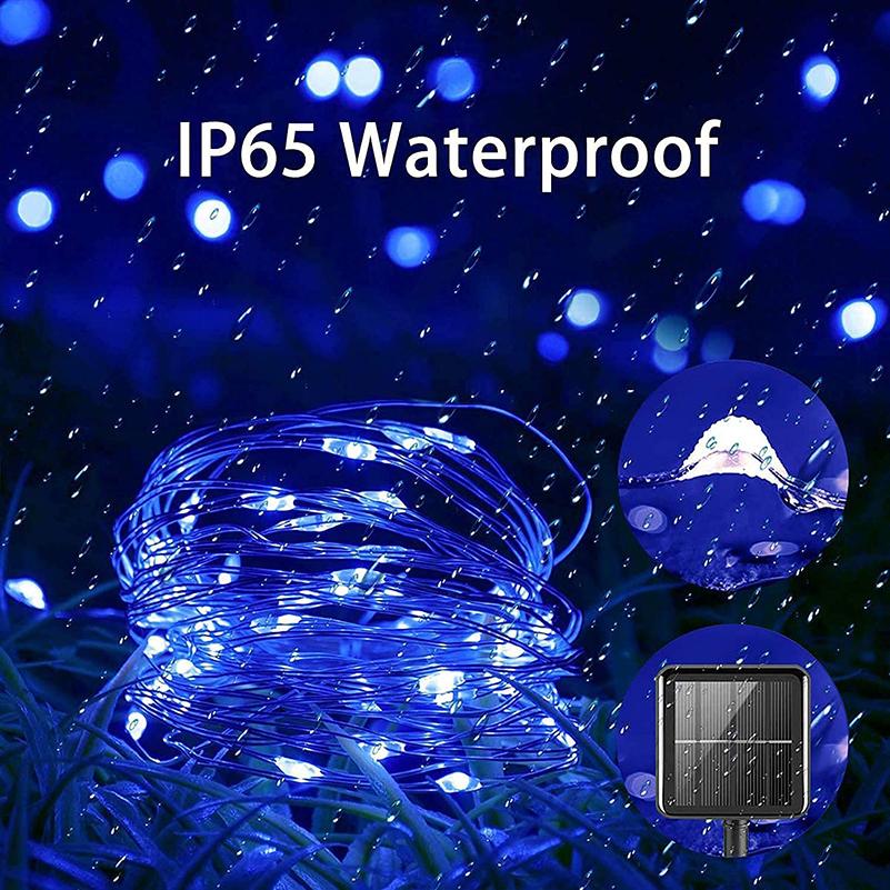 Buy Solar Fairy String Lights 300/200/100 LED Outdoor Waterproof 8 ...