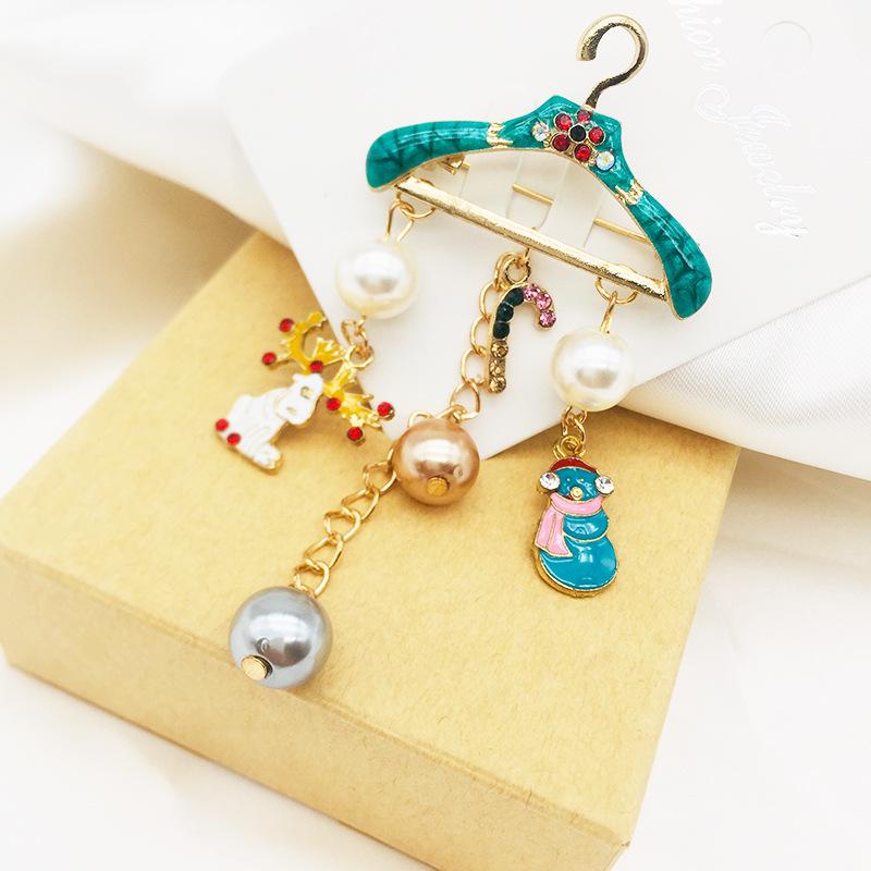 Buy European and American Fashion Christmas Snowman Elk Hanger Cane ...