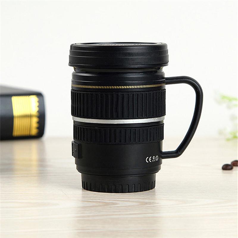 Cheap Simple Lens Camera Cup Coffee Cup Small Mug Stainless Steel Cup ...