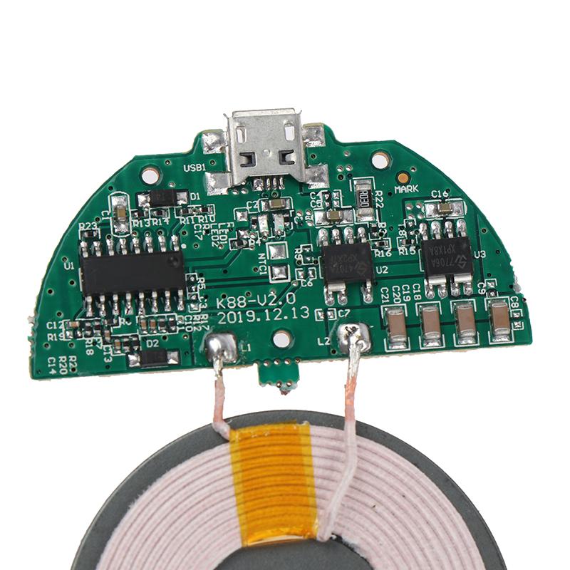 10W Qi Hızlı Kablosuz Şarj Cihazı Pcba Devre Kartı Verici Modülü ...