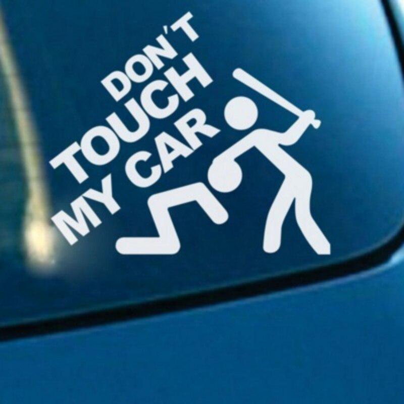 Buy Safety Warning Vinyl Car Stickers DO NOT TOUCH MY CAR Car Styling ...
