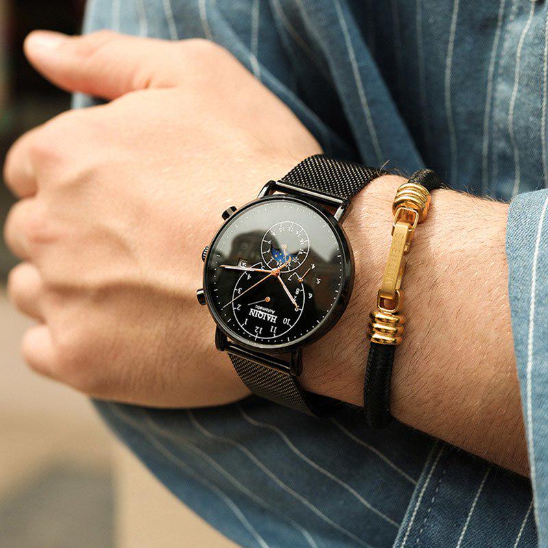 HAIQIN Herrenuhren Mechanische Uhr Sport Tourbillon Edelstahl ...