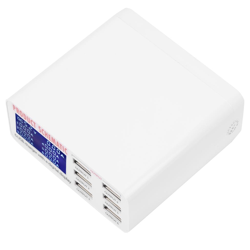 Buy USB Ports Charger Smart Charging Power Supply Adapter 40W EU Plug ...