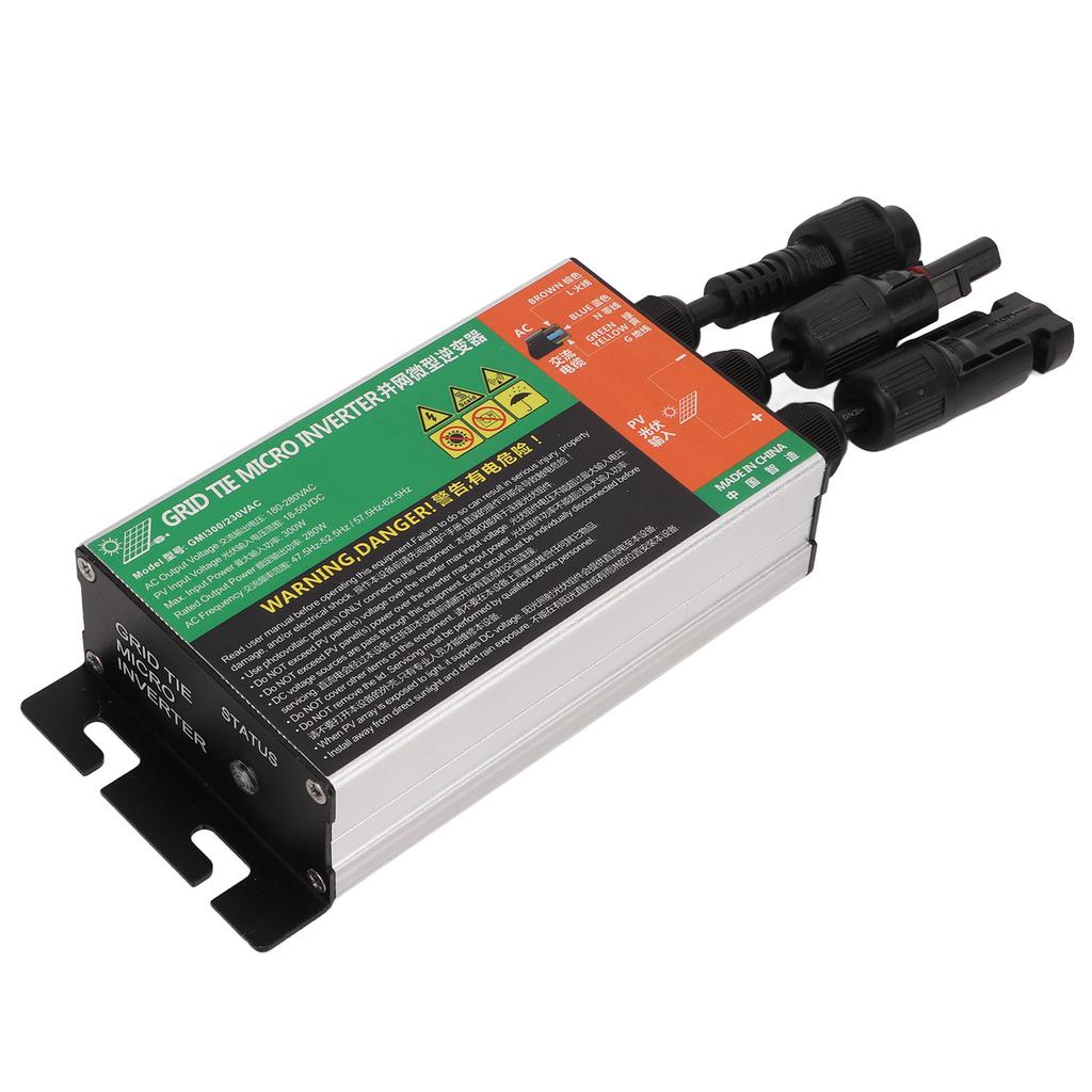 Buy Solar Micro Inverter 300W 230V Waterproof MPPT Grid Tie Micro ...