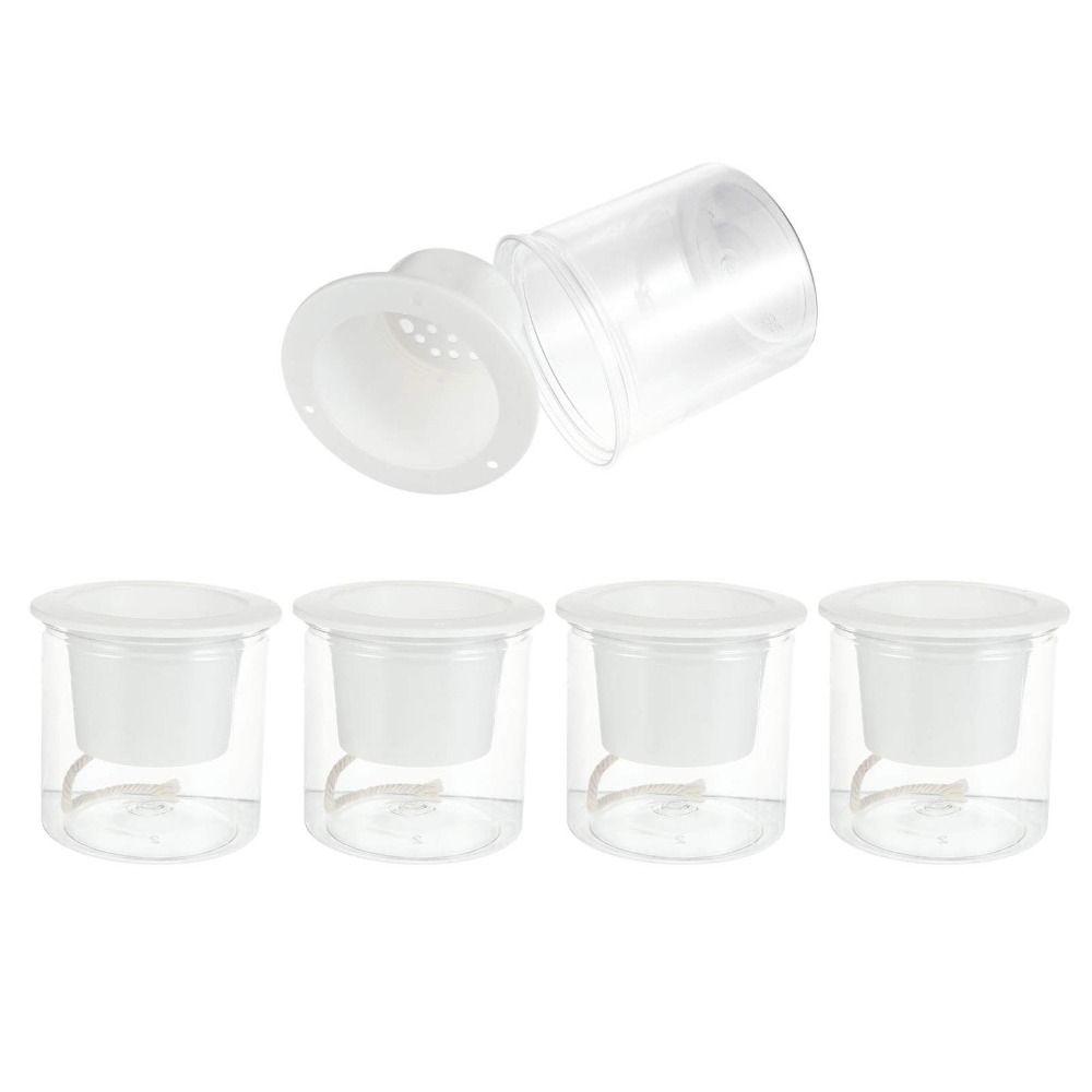 Прозрачные горшки для растений, автоматический цветочный горшок ...