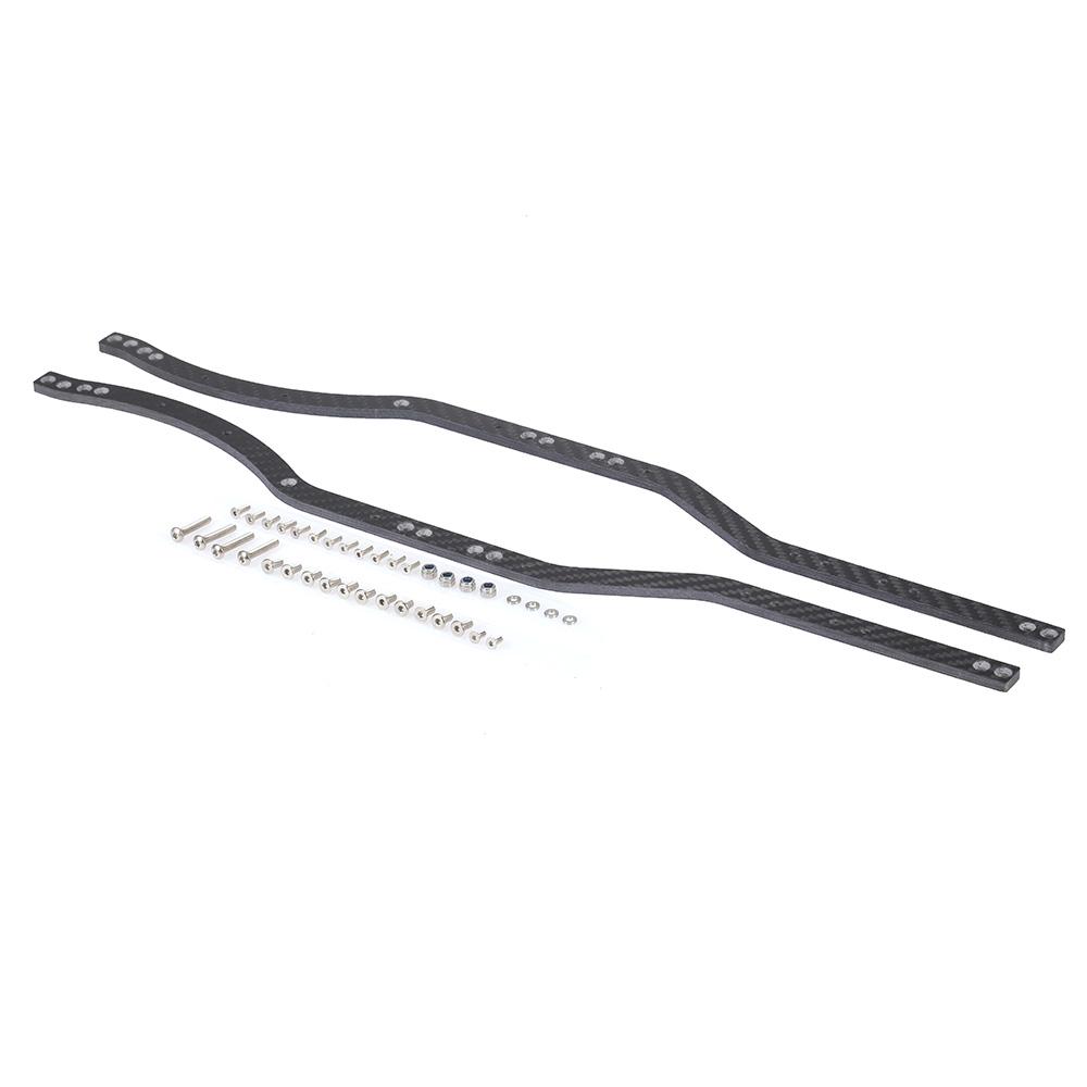 Buy Chassis Frame Rails Carbon Fiber Beams for SCX10 I SCX10 II RC Car ...