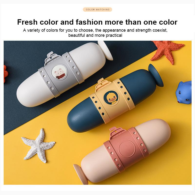 Buy Travel Toothbrush Cup Washing Cup Portable Toothbrush Storage Box ...