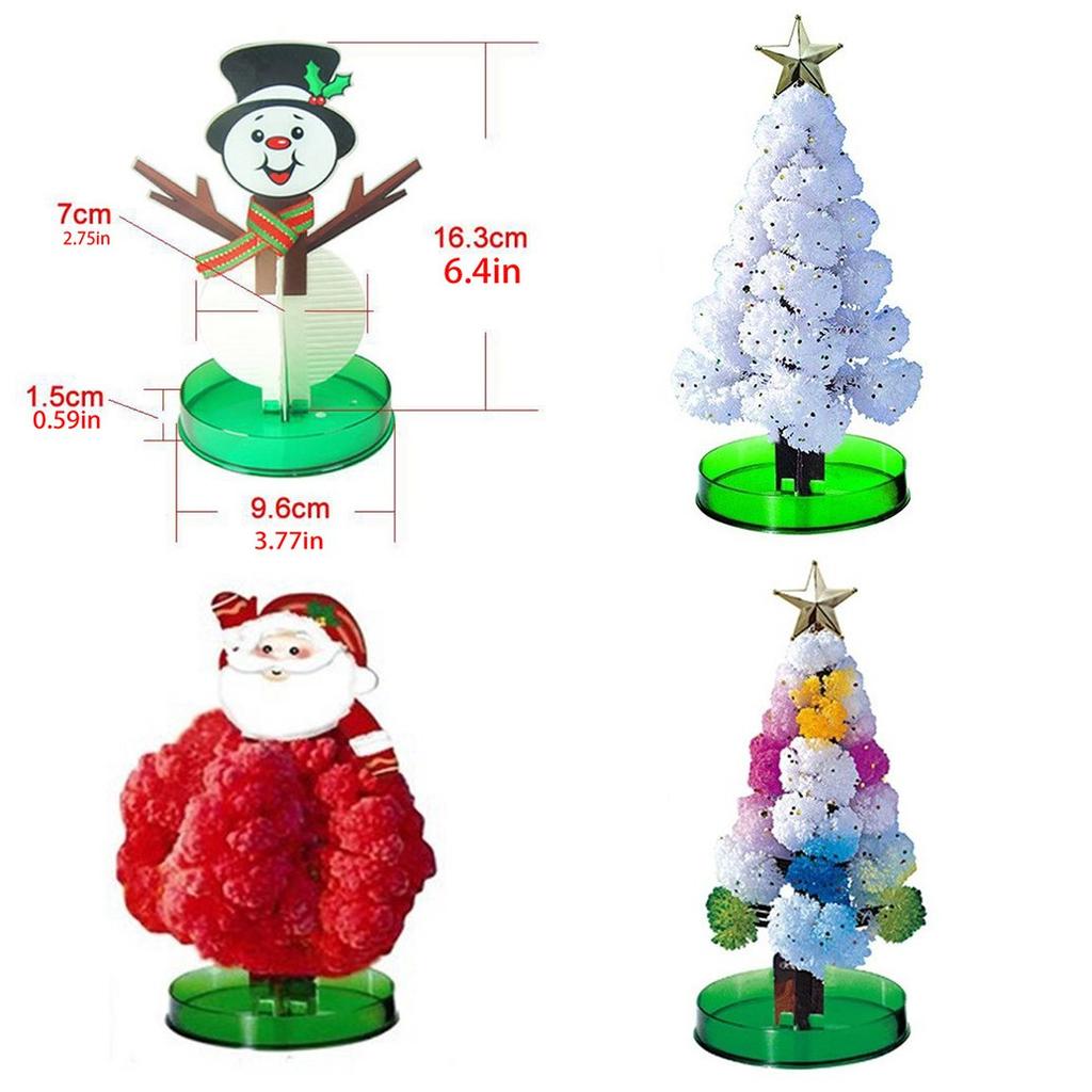 Buy SX Christmas Toys Desktop Paper Tree Blossom Students Observation ...