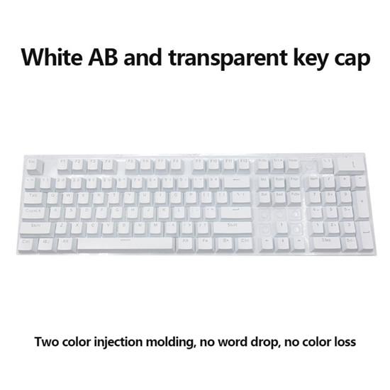 Buy Mechanical Keyboard Special Keycap 104-Key ABS Color Diy Double ...
