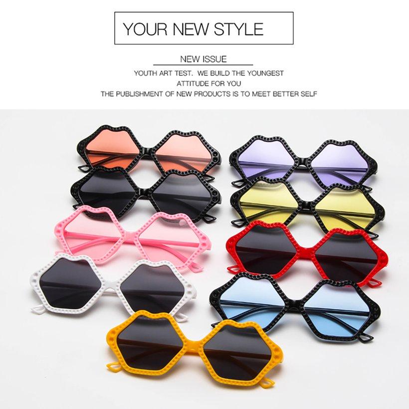 Buy KC Gd9020 Children'S Personality Trend Lips Shape Frame Sunshade ...