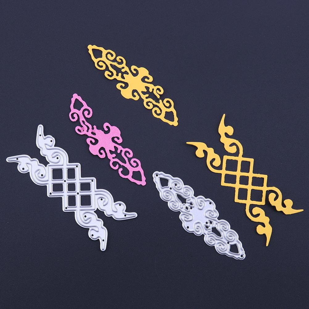 Buy Thread Ornamental Design DIY Metal Stencil Scrapbook Craft Cutting ...