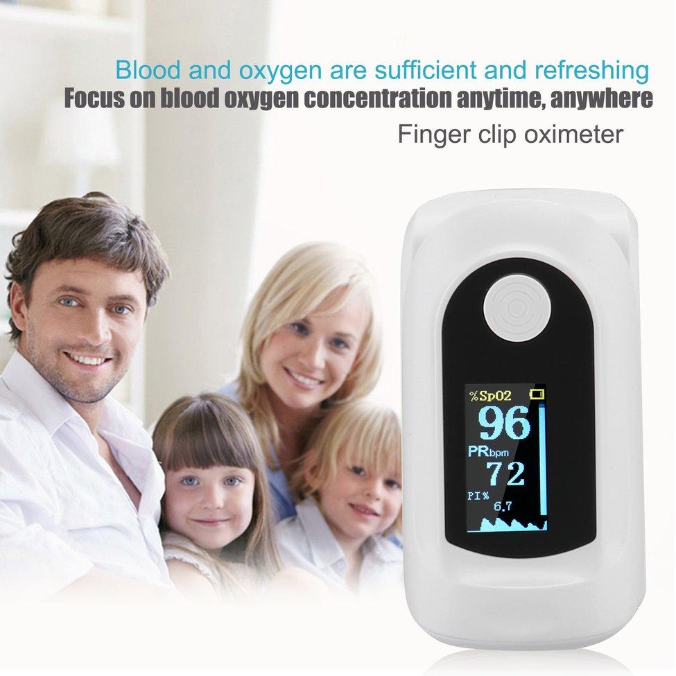 Buy Tft Digital Display Fingertip Oximeter With Rope Monitor Pulse Rate ...
