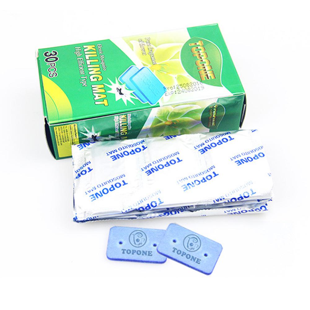 30PCS Electric Mosquito Repellent Coil Odorless Tablets for Home Hotel ...