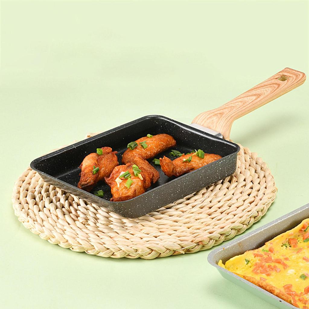 Buy Japanese Omelette Pan Cooking Rectangle Smokeless Egg Non Stick ...