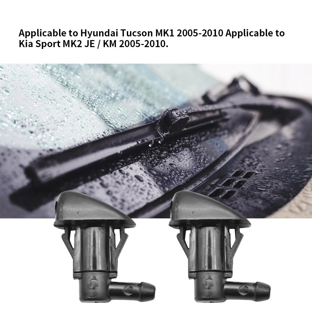 Goedkope 2pcs 986302E500 986302E100 Car Front Windshield Washer Nozzle ...