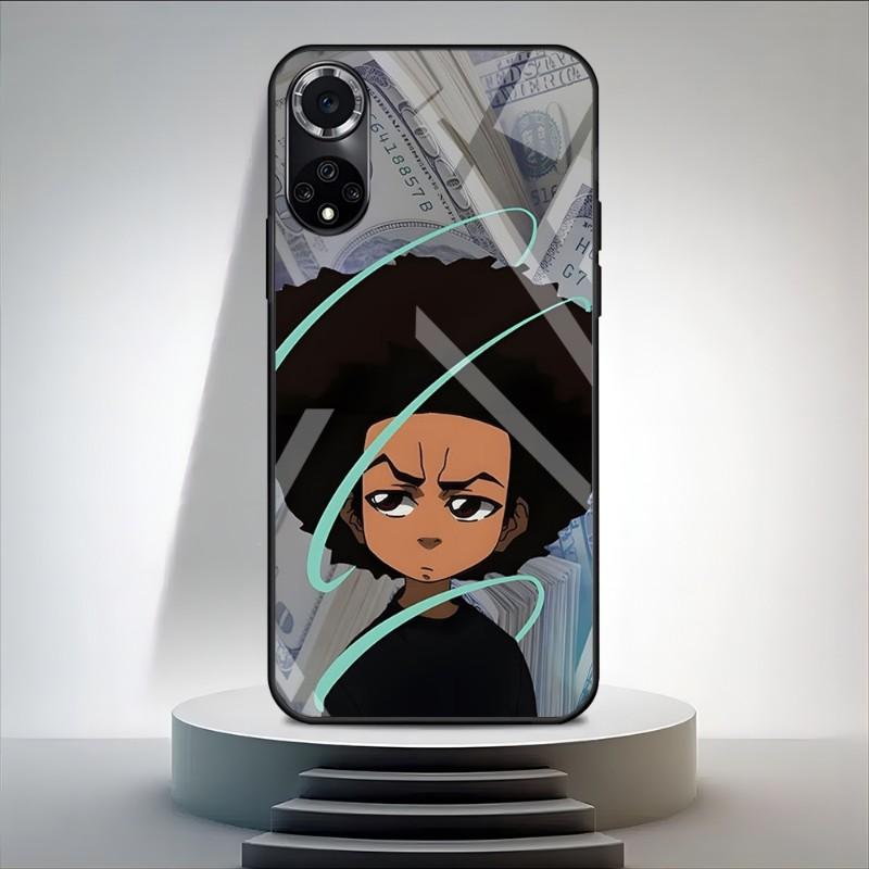 Buy Huey Freeman The Boondocks Phone Case Glass Cover For Huawei P 50 ...