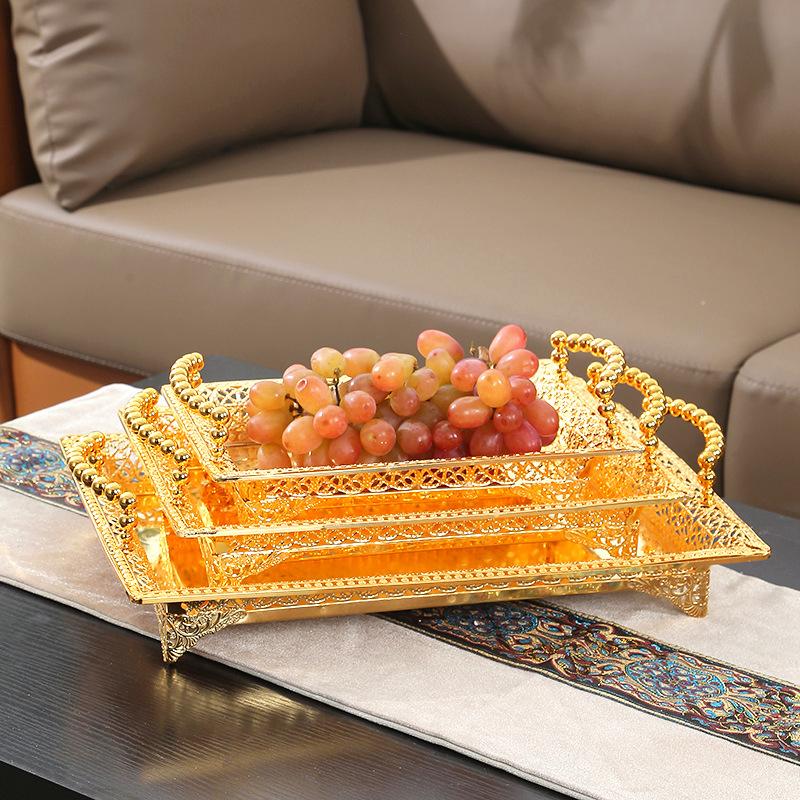 Cheap European Style Fruit Plate Living Room Snack Tray Candy Plate | Joom