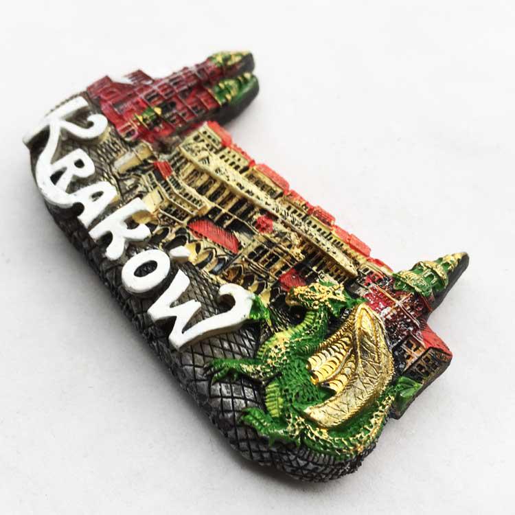 Buy Poland Krakow Fridge Magnet Souvenir Refrigerator Magnet Fridge ...