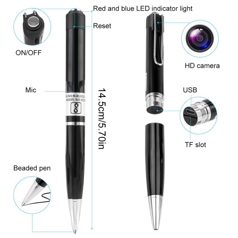 Cheap W9 1080p Hd Mini Camera Pen Portable DVR Professional Digital ...