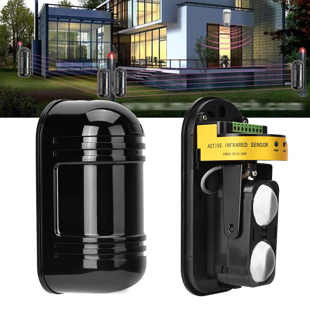 Buy Beam Barrier Active Detection Digital Pulse Infrared Sensor 100M Ir ...