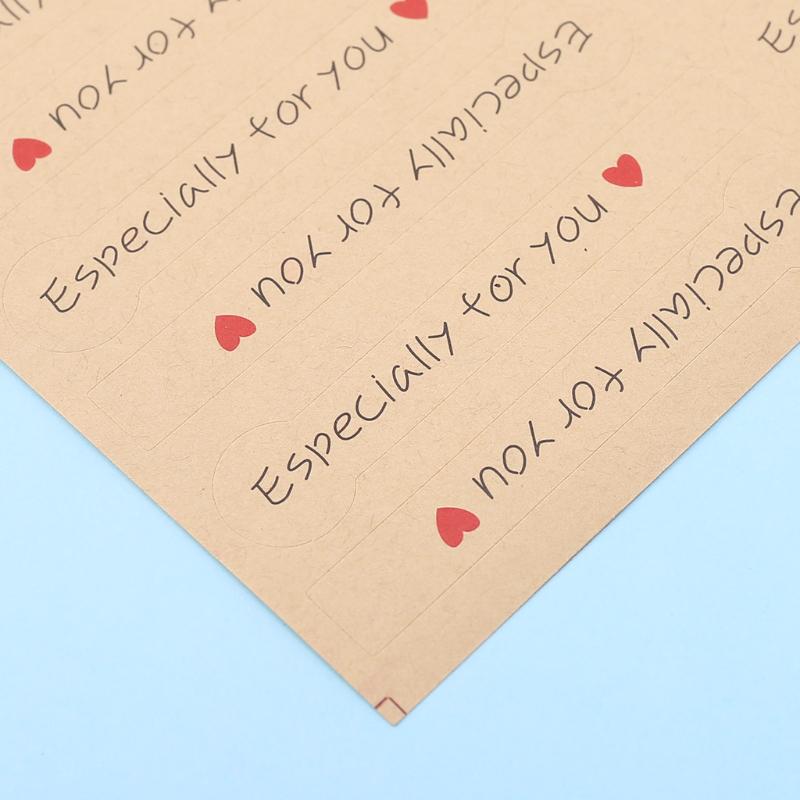 Buy Handmade Especially For You Stickers Label Gift Kraft Paper Bakery ...