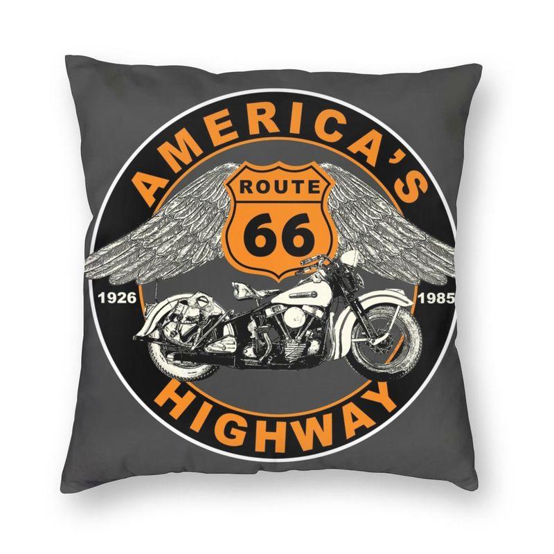 Satın alın Luxury Missouri Route 66 Sofa Cushion Cover Soft America ...