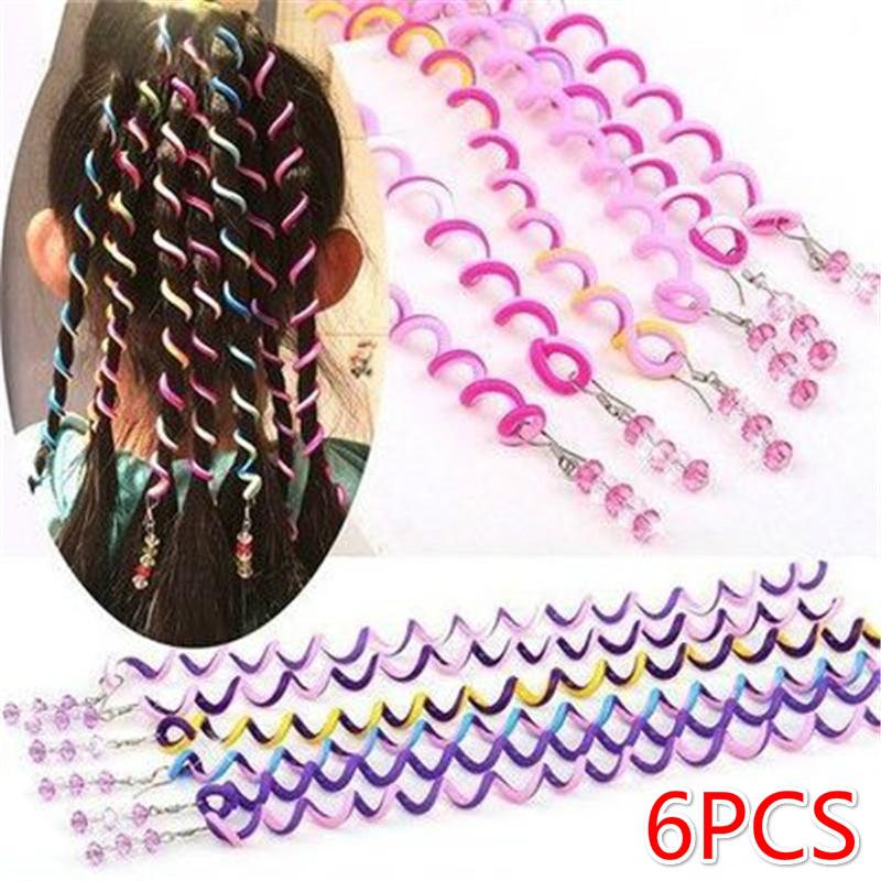 Buy Kids Curler Hair Braid Hair Sticker Girls Hair Accesories at ...