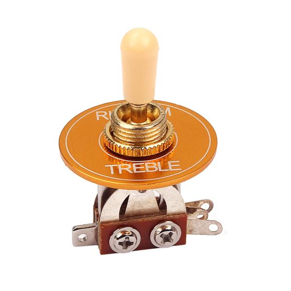 Buy 3 Way Toggle Switch Rhythm Treble Washer Ring Plate Switch Plate ...