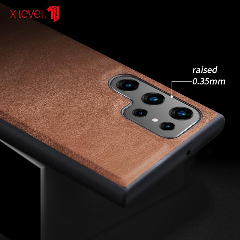 Buy 360 Full Retro Leather Soft Silicone TPU Edge Back Cover for ...