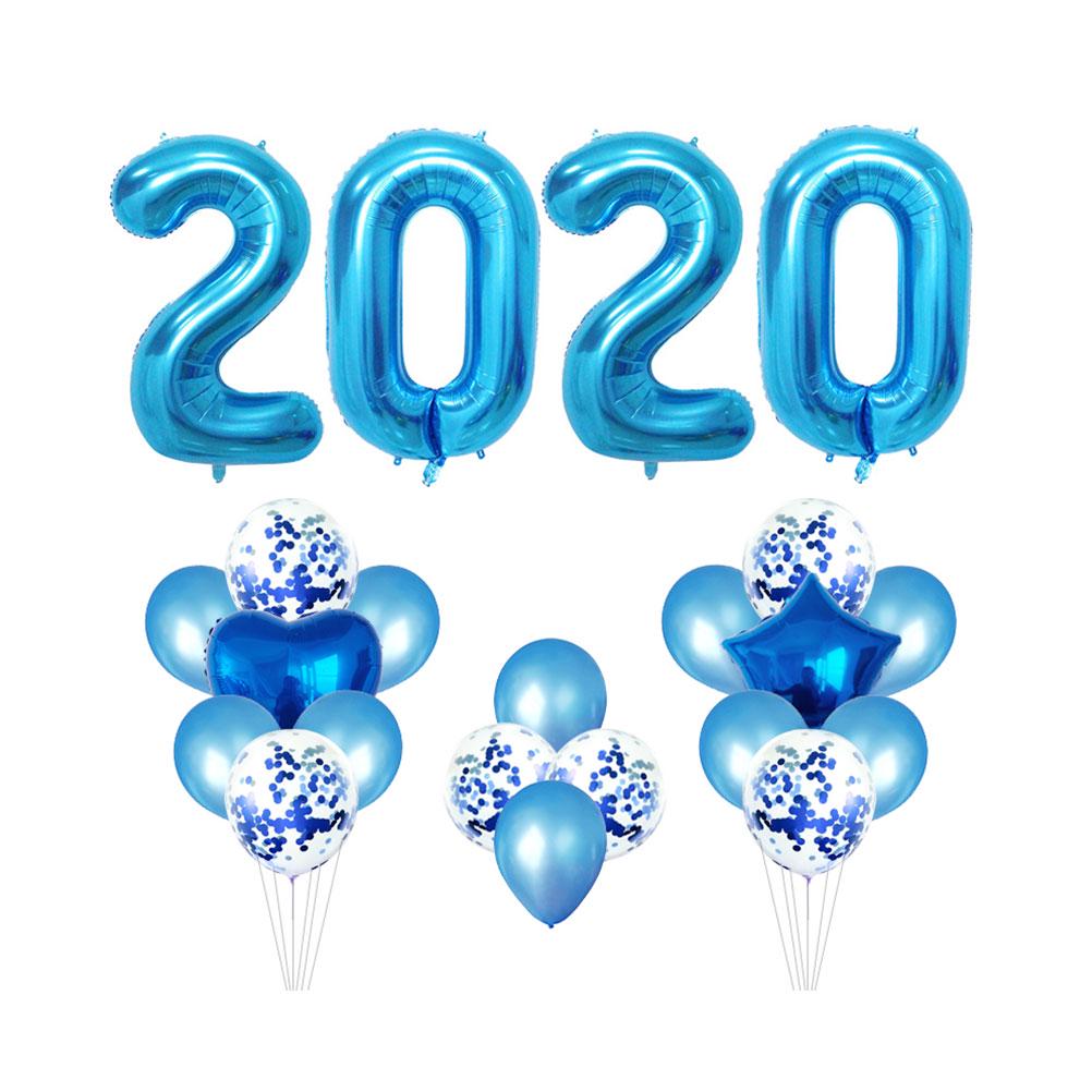Buy 32 Inches Beautiful 2020 Number Balloons Aniversary Festival Party ...
