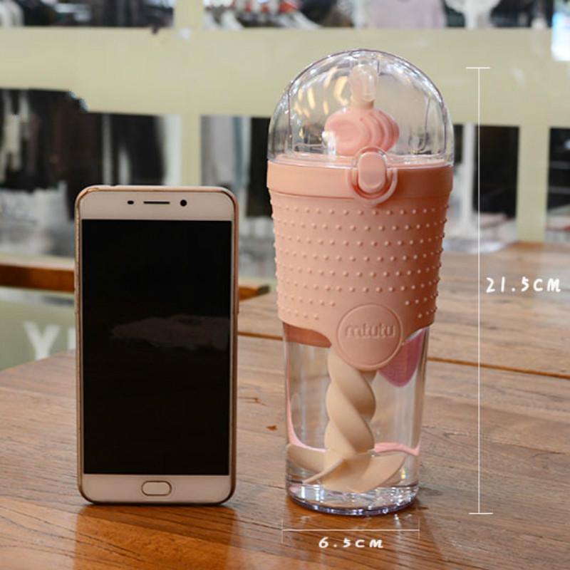 Buy Creative Fitness Cup Portable Single-layer Plastic Mixing Cup ...